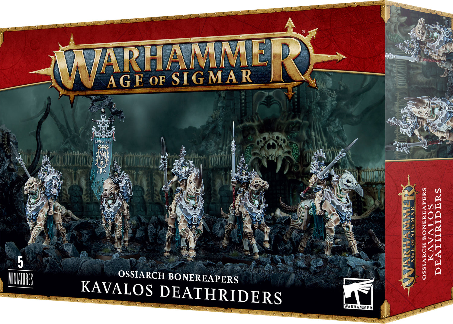 Warhammer Age of Sigmar: Ossiarch Bonereapers Kavalos Deathriders – Excel RC