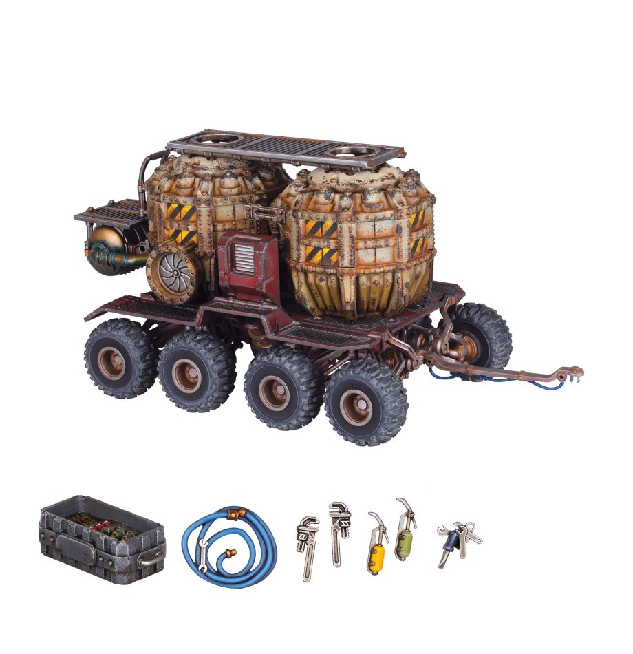 NEC. PROMETHIUM TANKS ON CARGO-8 TRAILER – Excel RC