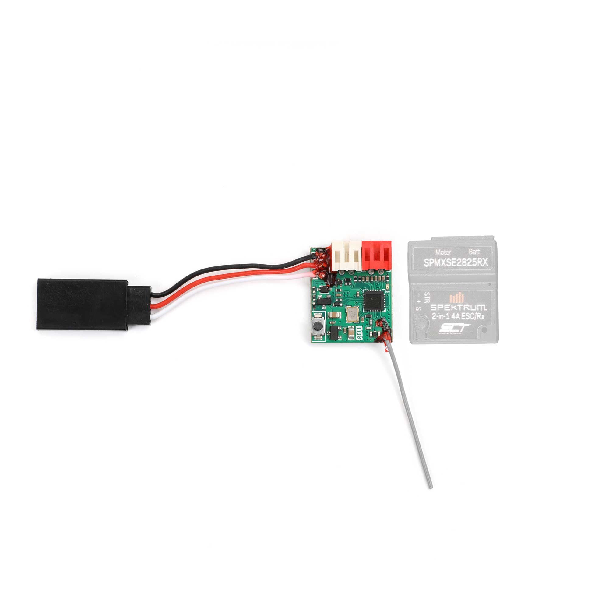 Spektrum 2n1 10A SLT Rx / Brushed ESC Micro-B SPMXSE2825RX – Excel RC