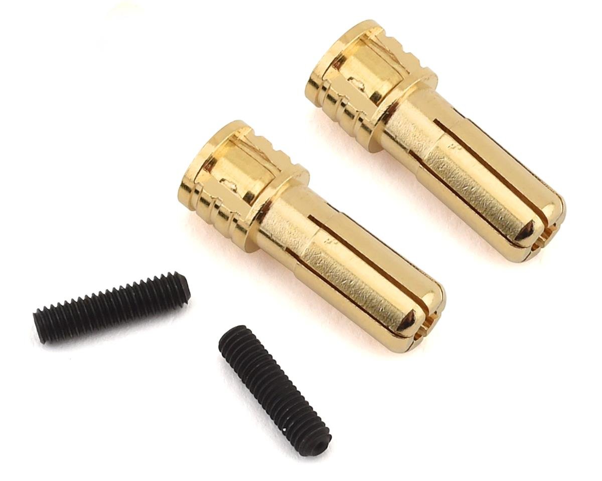 Team Brood Pure Energy 5mm Screw Bullet Connector (2) BRO-TBR-PE5MMPLU ...