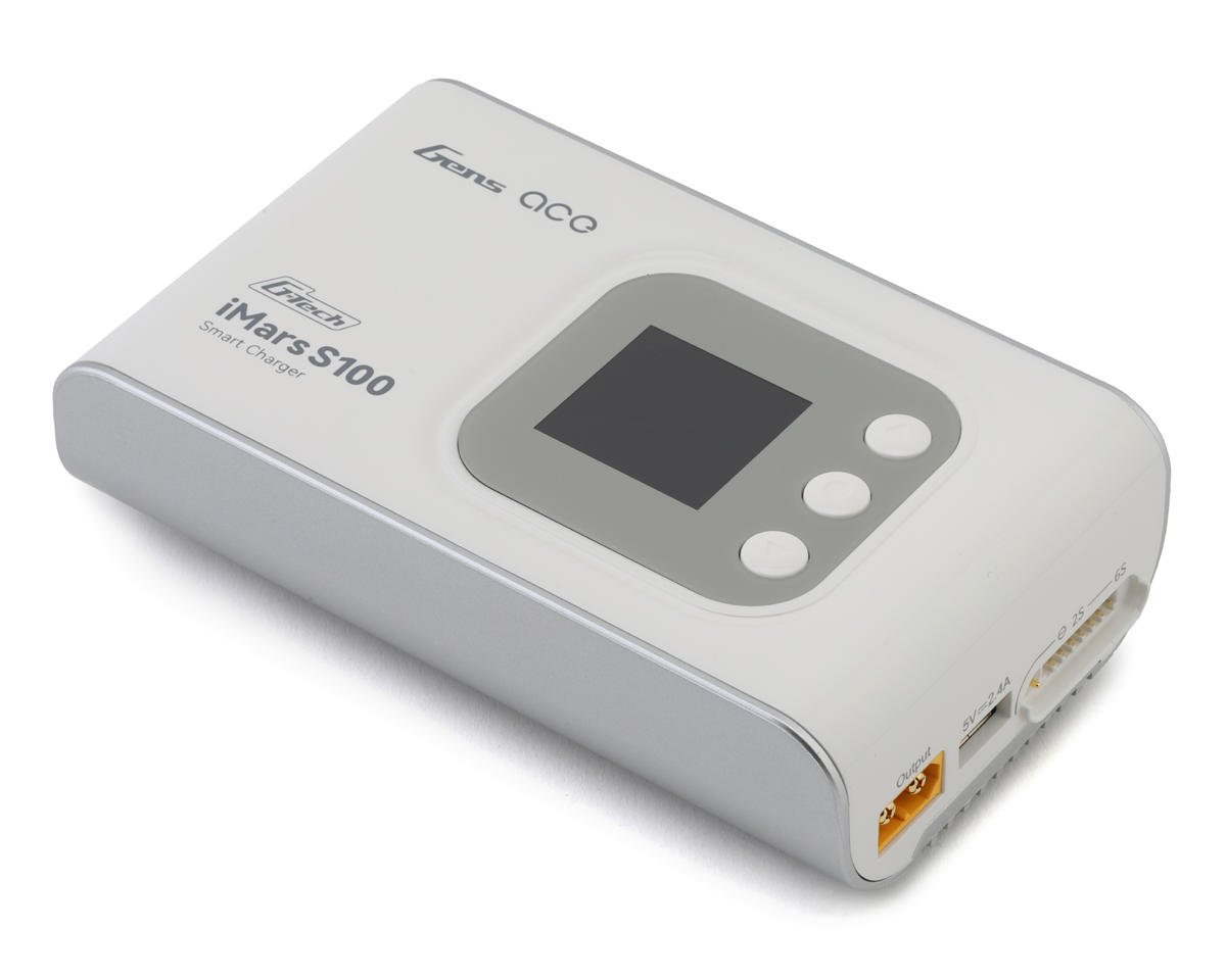 Gens Ace IMars S100 G-Tech Smart AC Balance Battery Charger (6S/10A/10 ...