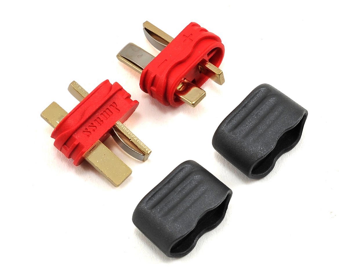 ProTek RC Sheathed T-Style Plug (2 Male) PTK5042 – Excel RC