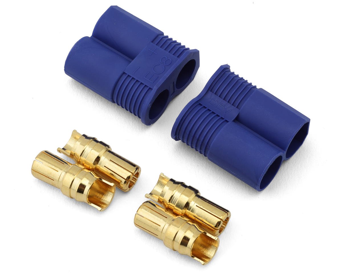 ProTek RC EC8 Connector (2 Male) PTK-5074 – Excel RC