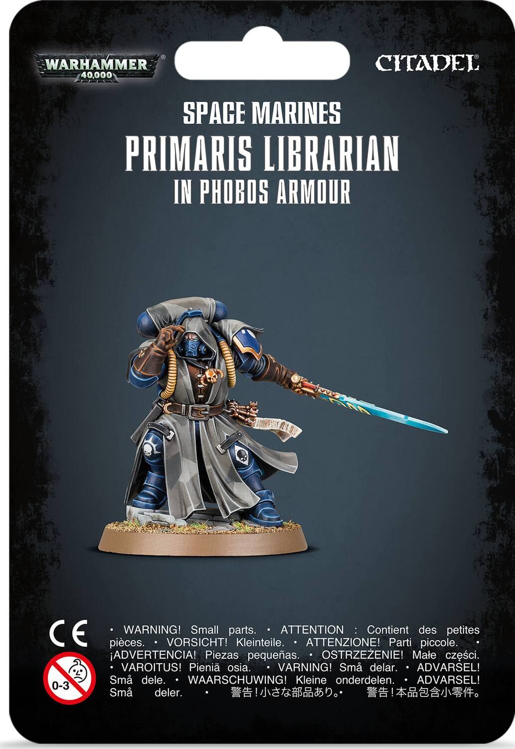 Warhammer 40K: Space Marines Primaris Librarian in Phobos Armor – Excel RC