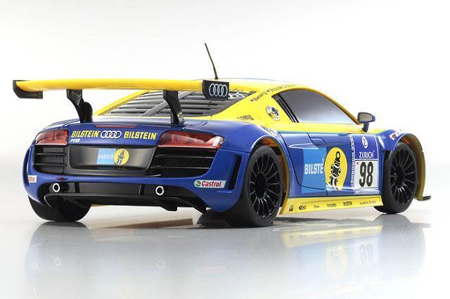 Kyosho 32329BT MINI-Z RWD Audi R8 LMS NBR 2010 #98 MR-03 Readyset – Excel RC