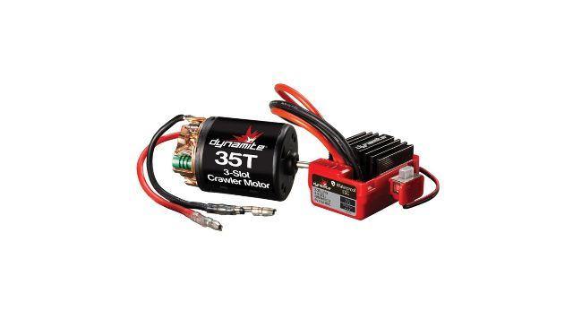 Dynamite? Brushed Crawler 35T Motor/ESC Combo – Excel RC