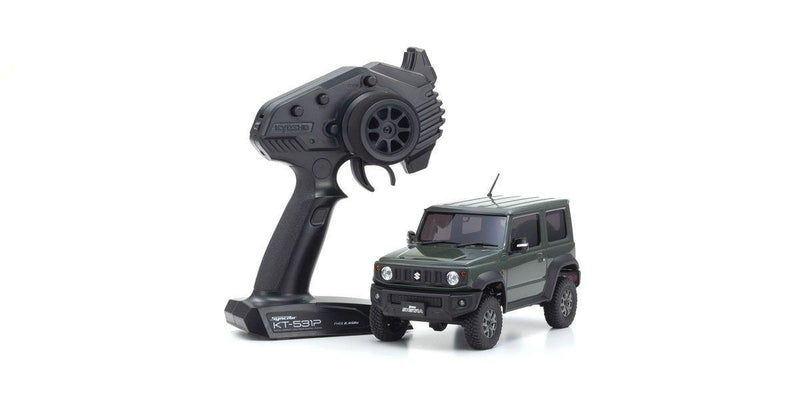 Kyosho Mini-Z Crawler Readyset Suzuki Jimny Sierra Jungle Green 32523G ...