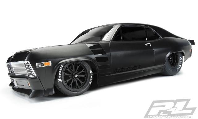 ProLine 1969 Chevrolet Nova Clear Body Slash 2wd Drag Car – Excel RC