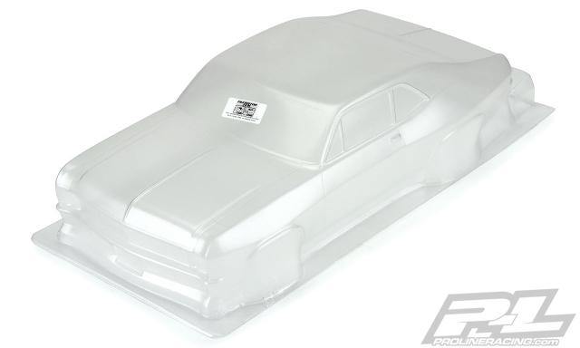 ProLine 1969 Chevrolet Nova Clear Body Slash 2wd Drag Car – Excel RC