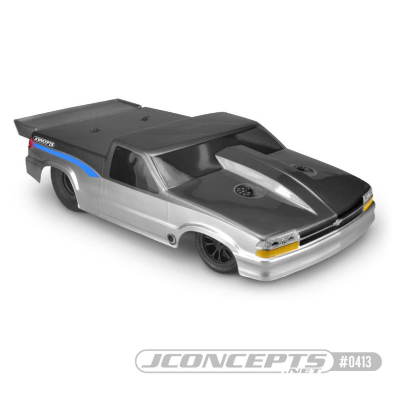 JConcepts 2002 Chevy S10 Drag Truck Street Eliminator Drag Racing Body ...