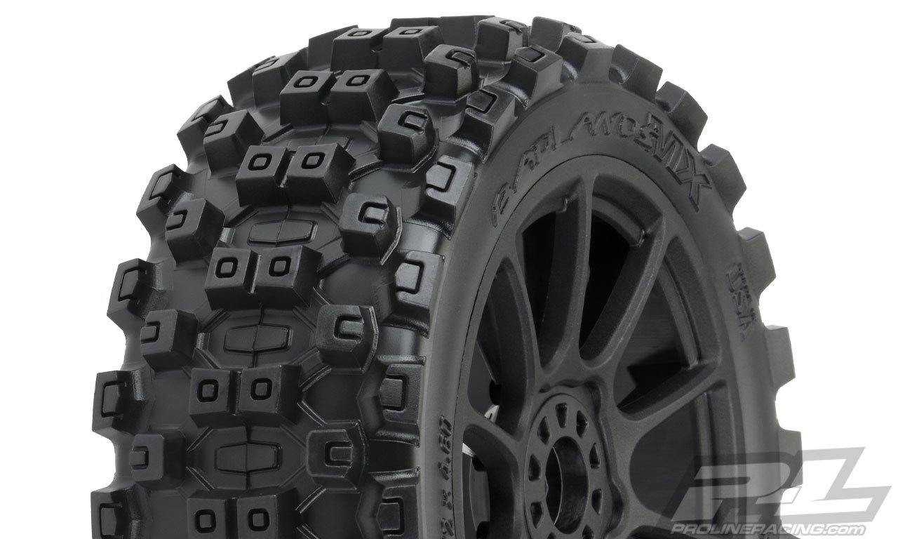 Pro-Line Badlands MX M2 (Medium) All Terrain 1:8 Buggy Tires Mounted W ...