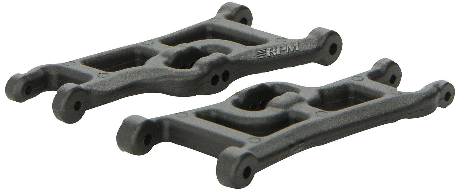 RPM 80242 Front A-Arms Black Monster Jam/Rustler/Stampede/Slash (2) Bl ...