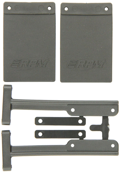RPM 81012 Mud Flaps Bumper Slash Black – Excel RC