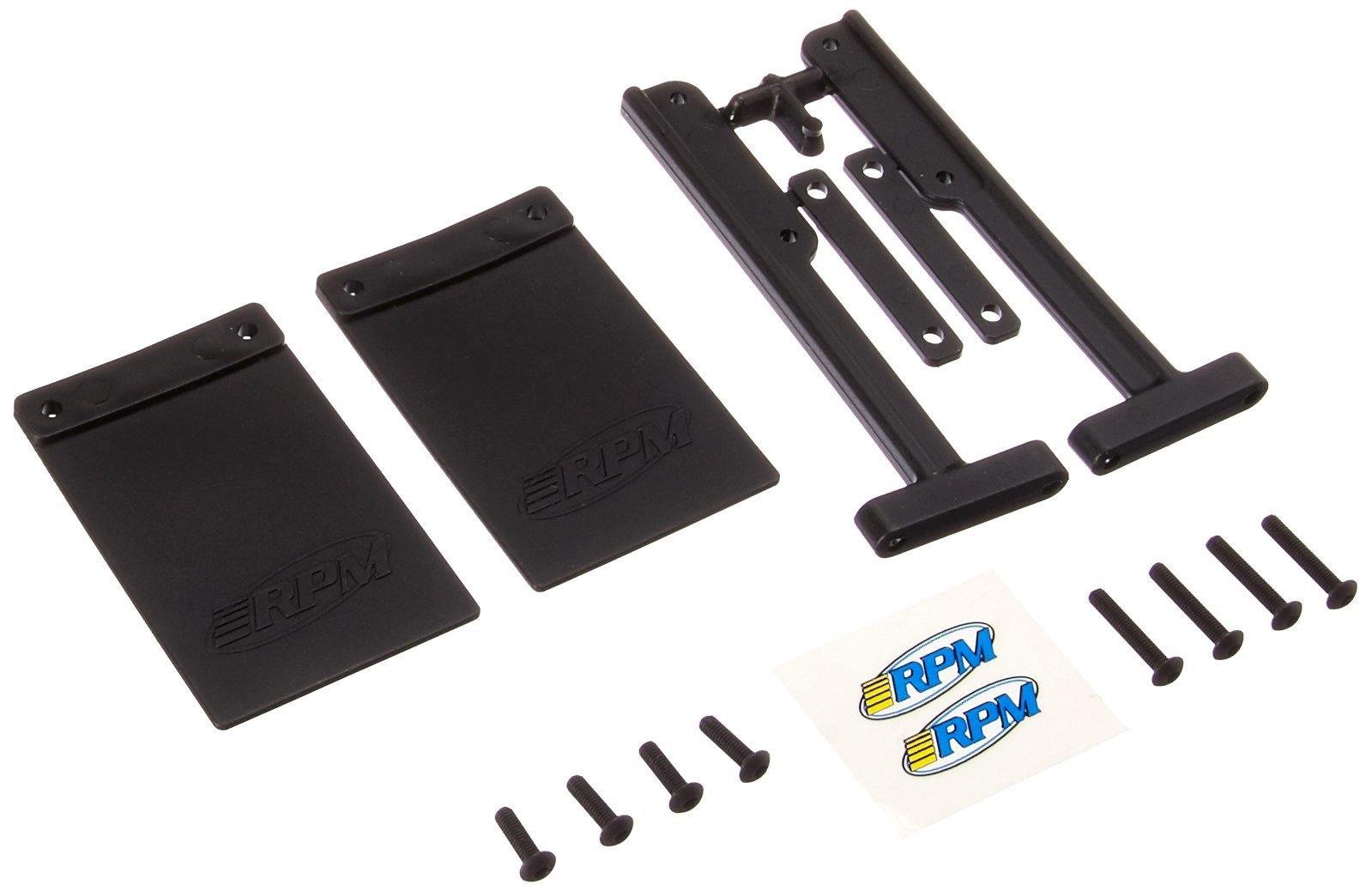 RPM 81012 Mud Flaps Bumper Slash Black – Excel RC