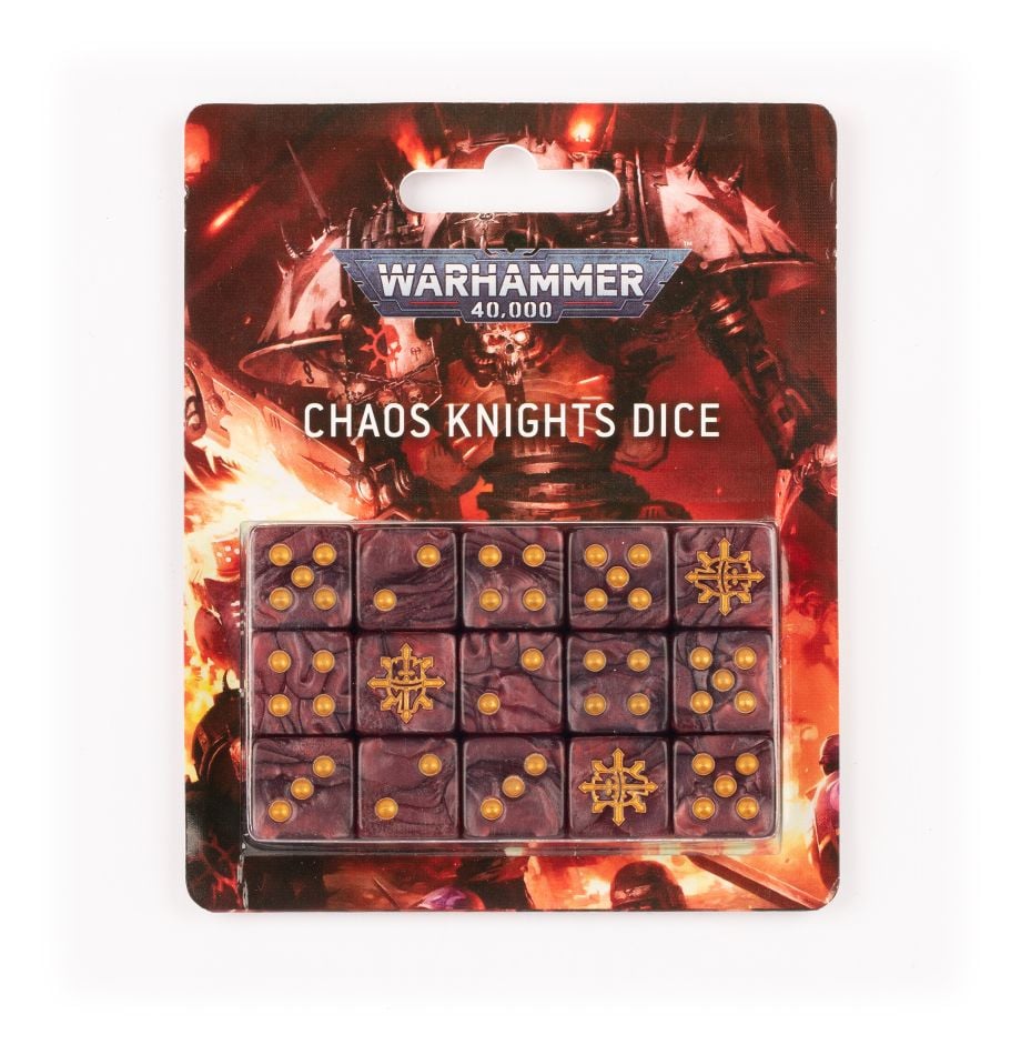WH40K: Chaos Knights Dice – Excel RC
