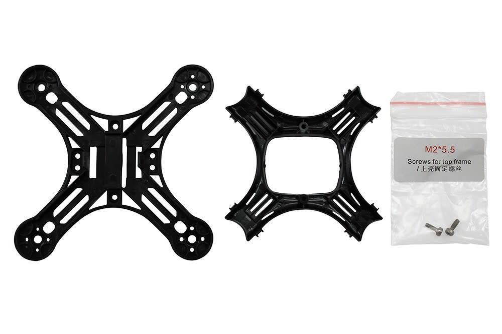BABYHAWK PARTS Black - TOP FRAME+BOTTOM FRAME – Excel RC