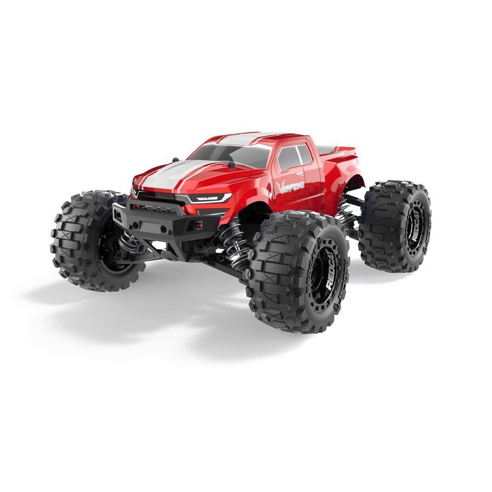RedCat VOLCANO-16 1/16 SCALE BRUSHED ELECTRIC MONSTER TRUCK Red Volcan ...