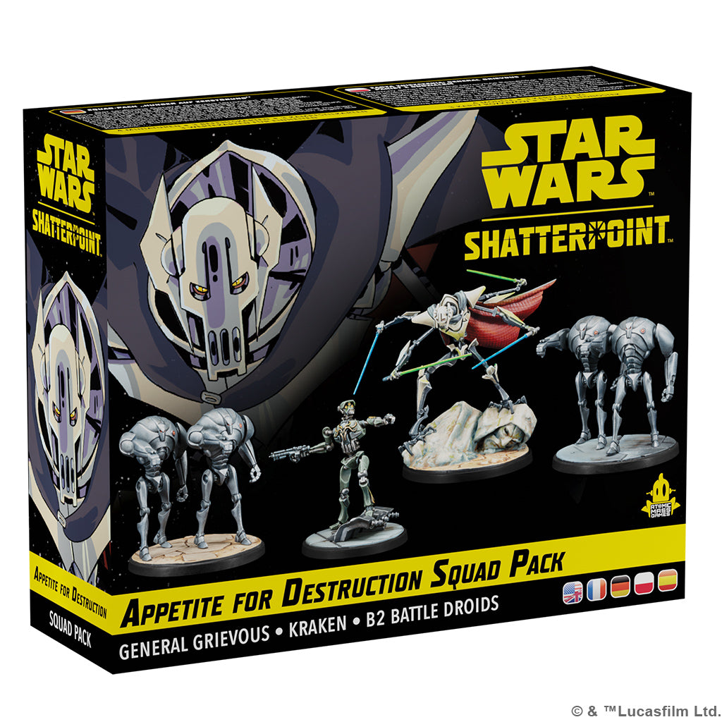 Star Wars: Shatterpoint - Appetite for Destruction Squad Pack – Excel RC